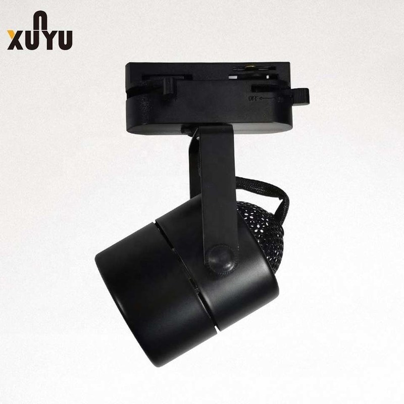 Iron Housing Gu10 Track Light Fixtures 3000K 4000K For Shopping Mall