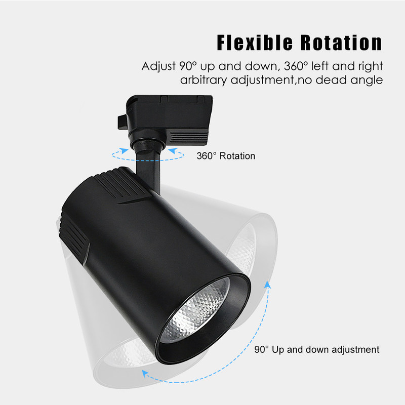 3000k 4000k 6000k COB Track Light Supermarket Commercial Store Front ...