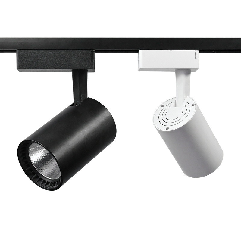 80lm/w LED Track Light Adjustable Angle Clothing Store Shopping Mall ...