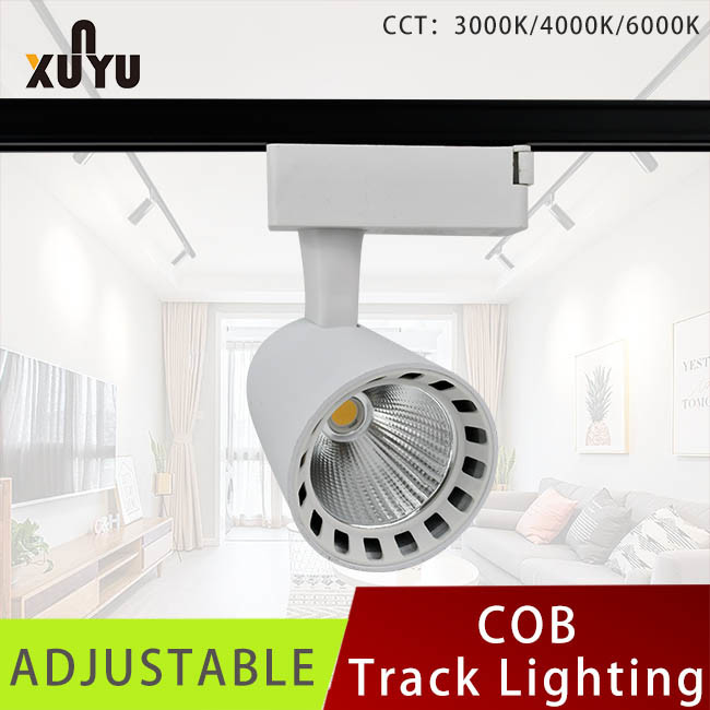 Commercial LED Track Spotlight 6000k Cob Led Track Lighting