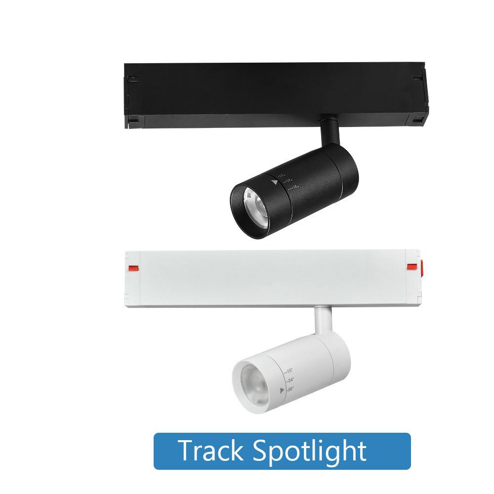 Smart Dimming Color LED Magnetic Track Light No Main Light 7w 20w ...