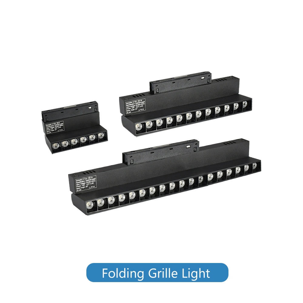 12w 18w Folding LED Magnetic Track Light Without Main Light Living Room ...