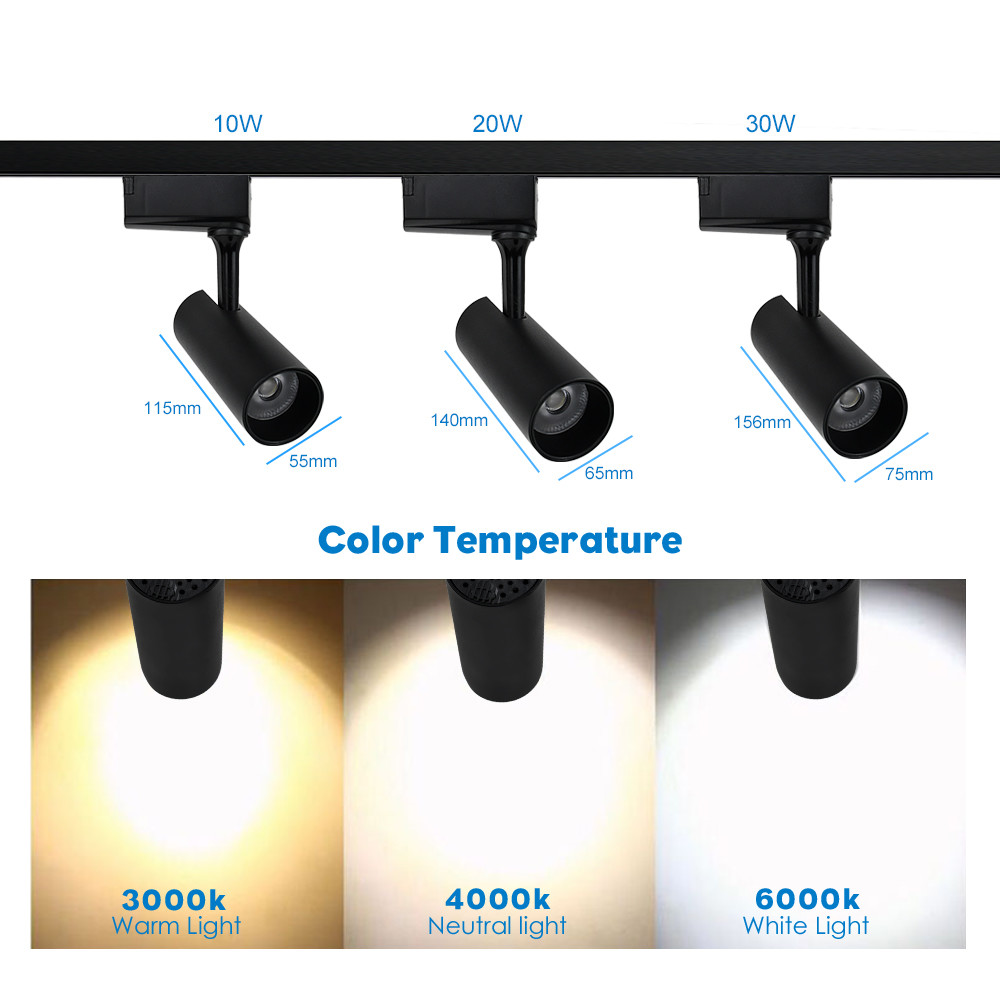 Supermarket Shopping Mall COB Track Spotlight 20w