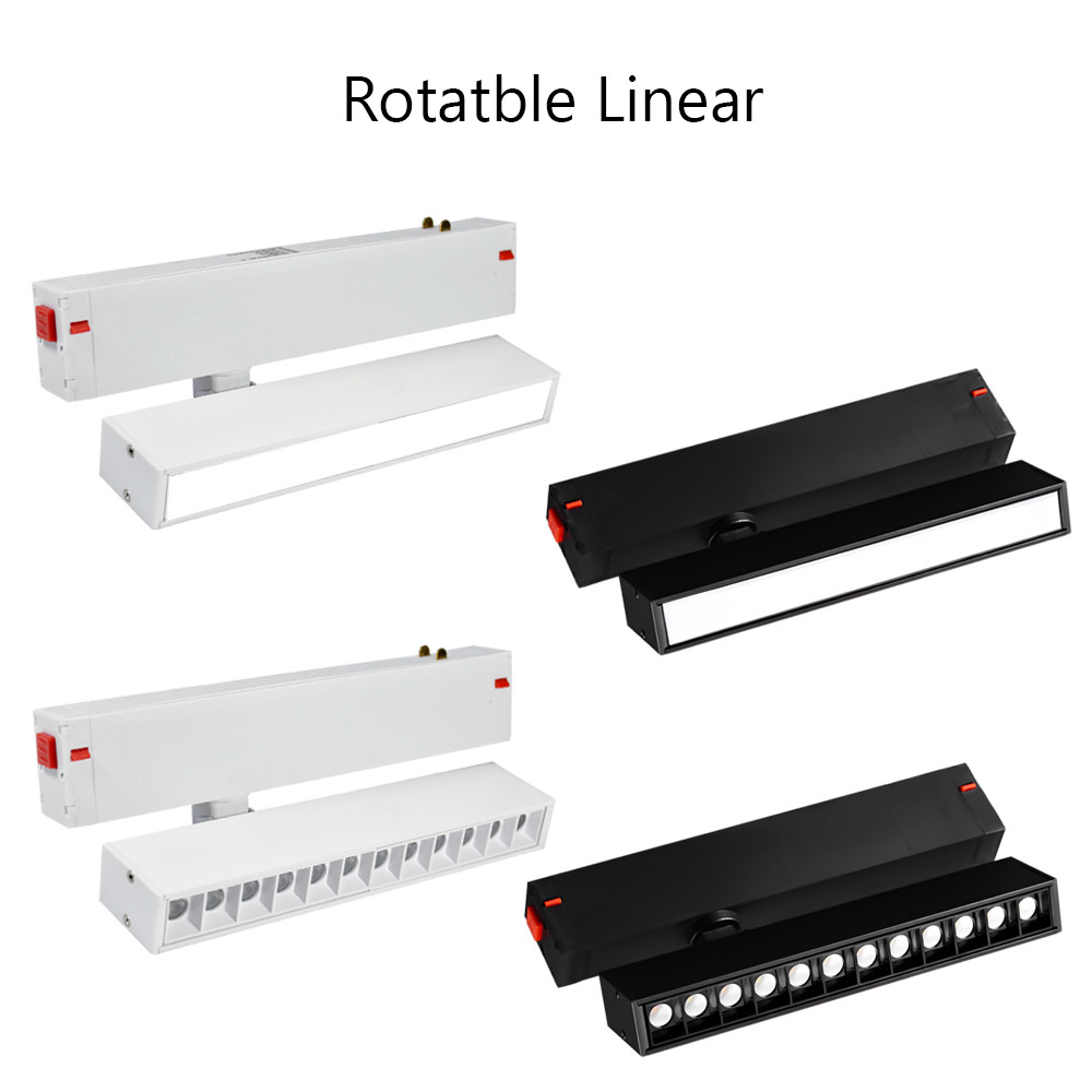 Smart Tuya Magnetic LED Track Light Folding Grille Living Room No Main ...