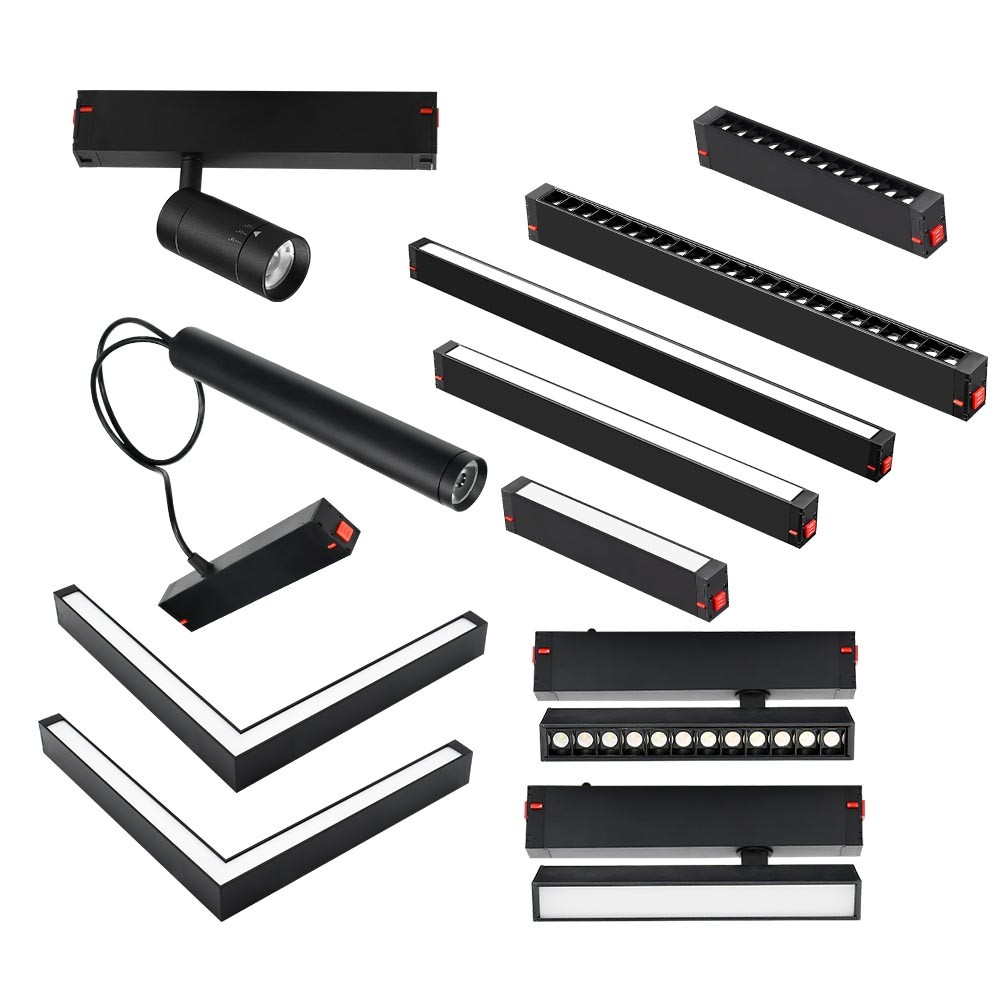 Intelligent Dimming And Color Adjustment Magnetic Track Light Supports ...