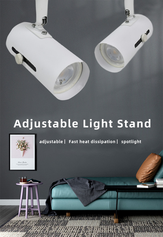 E27 Gu10 Track Spotlight Anti Glare Adjustable Bulb