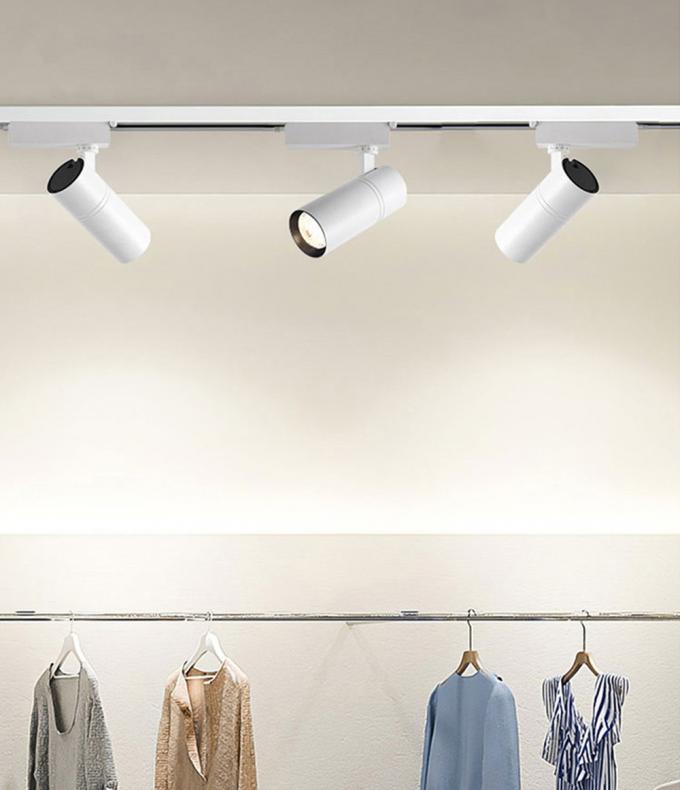 Surface Mounted Adjustable Angle Cob Led Track Light High CRI