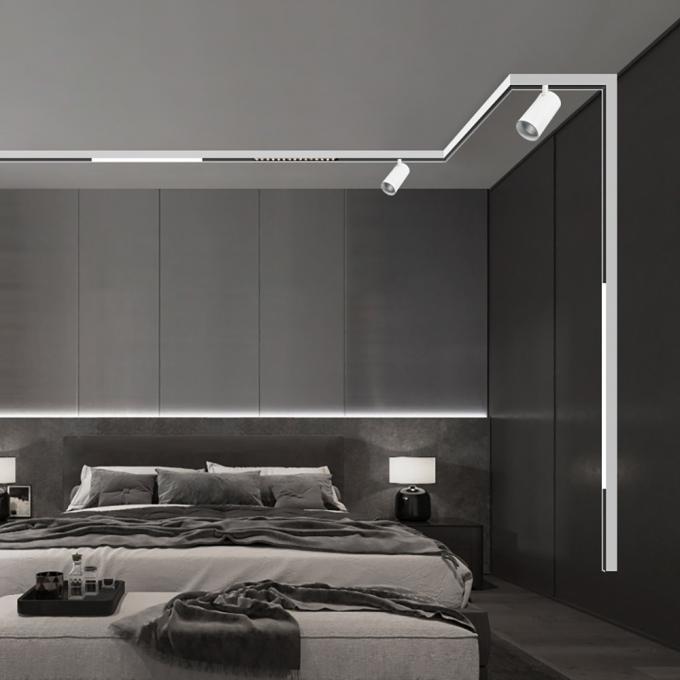 220V LED Linear Spotlight Surface Mounted Magnetic Track Rail System