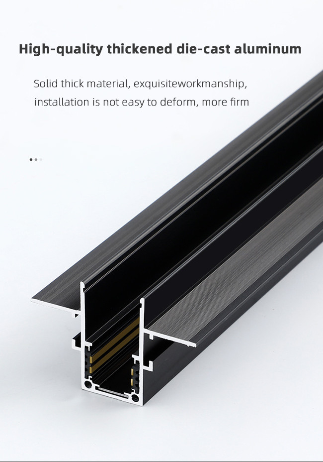 Magnetic Track Light Surface Mounted Hoisting Embedded Concealed