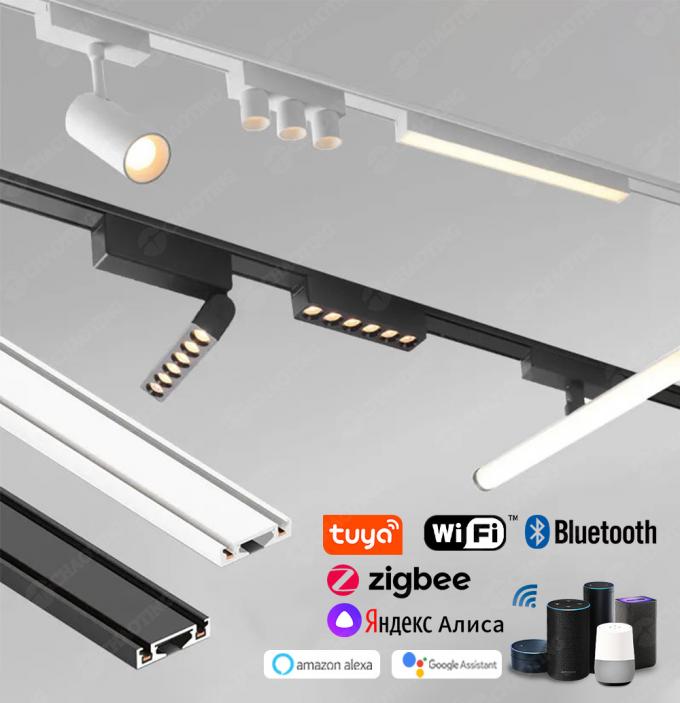 Commercial Living Room 48V Magnetic Track Light 12W 3000K 4000K 5700K ...